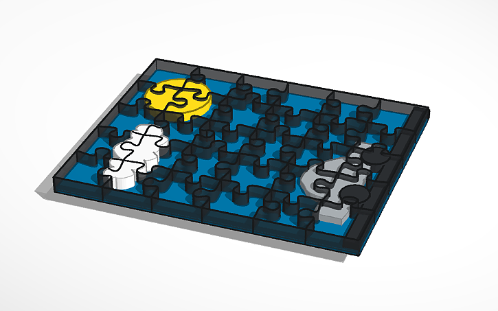 3D design Copy of Art Puzzle Contest! - Tinkercad