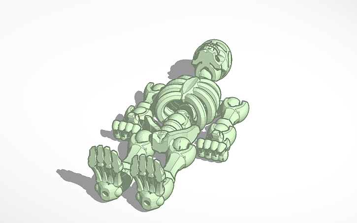3D design Skeleton - Tinkercad