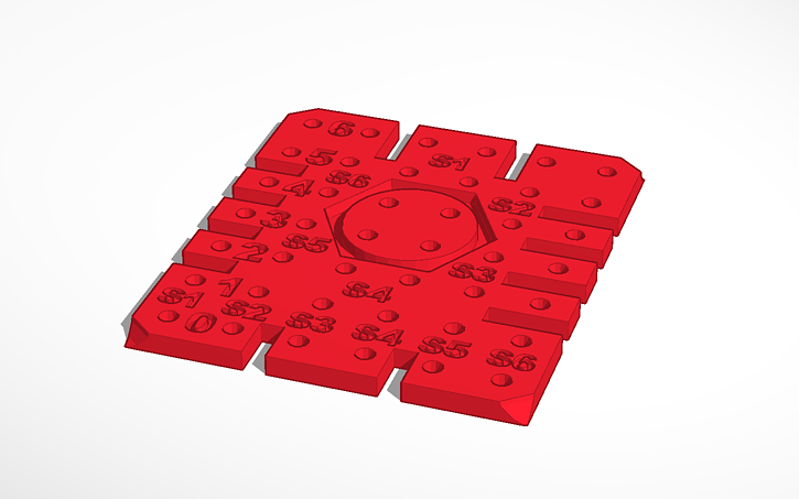 3D design Pin Board Counter V7 | Tinkercad