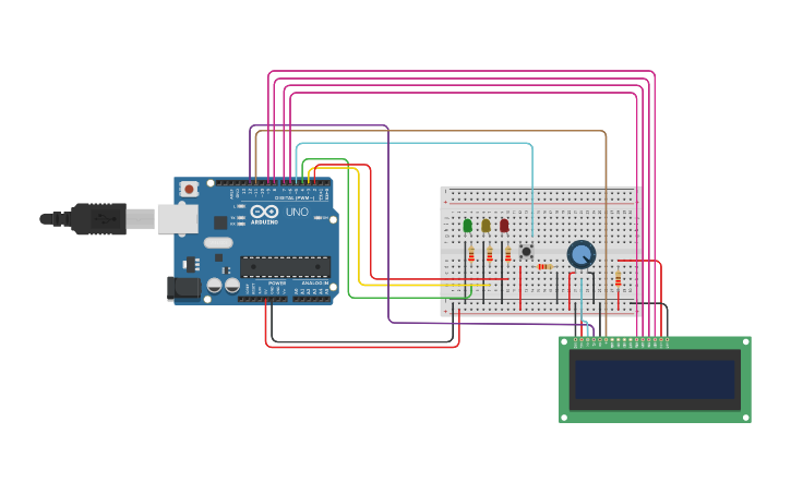 Circuit design Tugas TIP | Tinkercad
