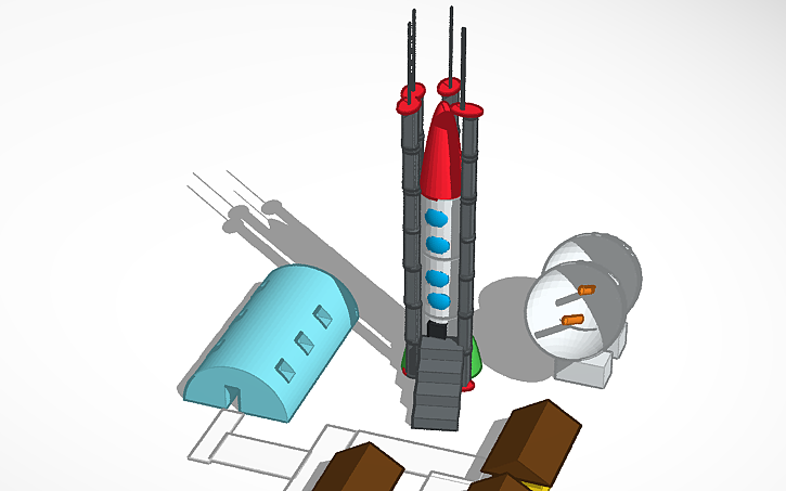 3D design Rocket Launcher | Tinkercad