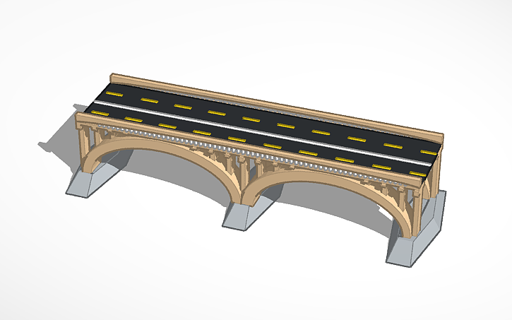 3D design The Bridge | Tinkercad