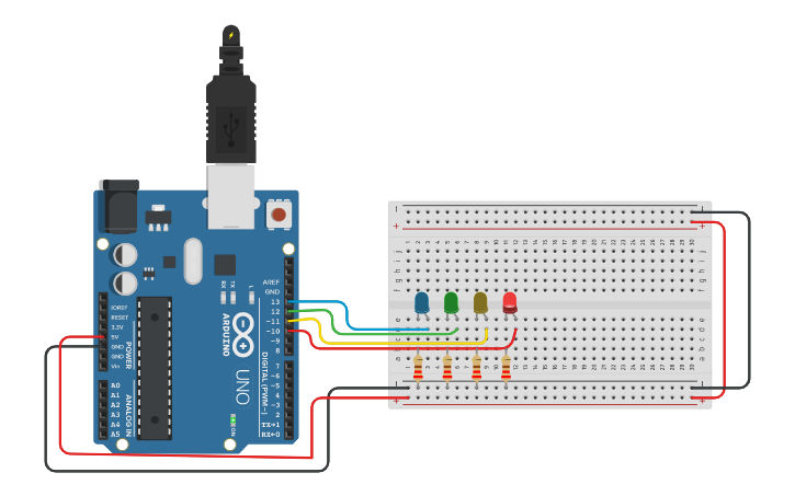 Circuit design Ejercicio 2-guia 2 | Tinkercad