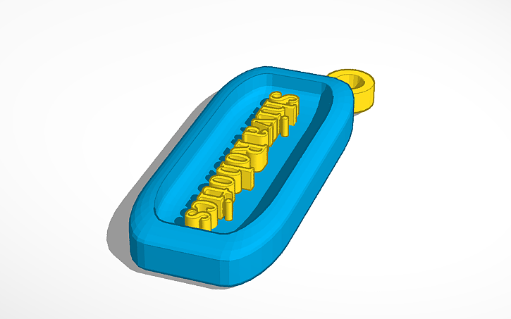 3D design Lesson 1 - key-chain | Tinkercad