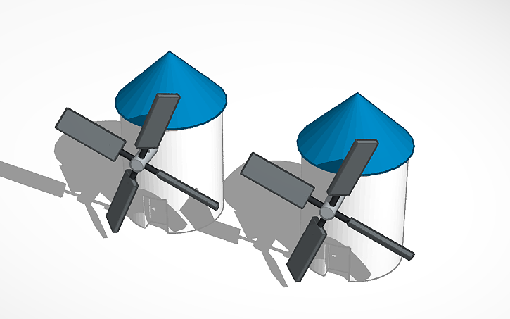 3D design wind mill | Tinkercad