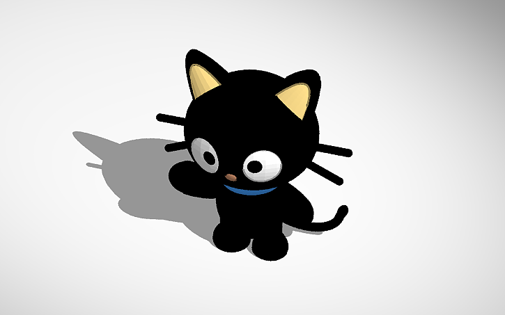 3D design Chococat - Tinkercad