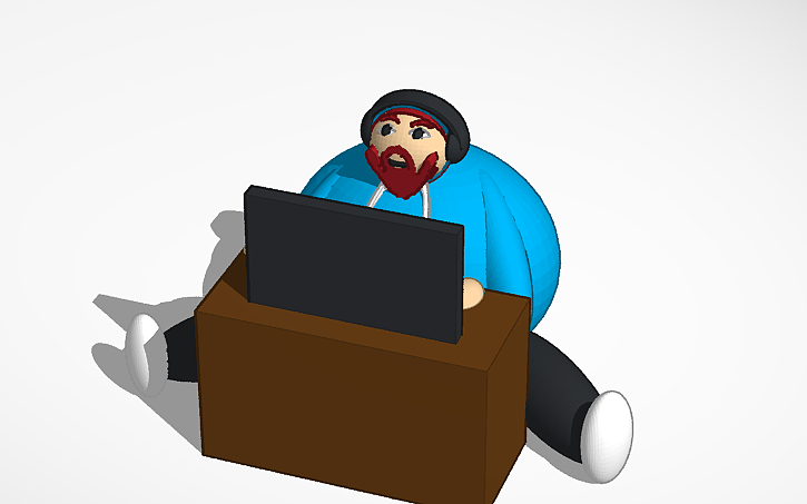 3D design Caseoh - Tinkercad