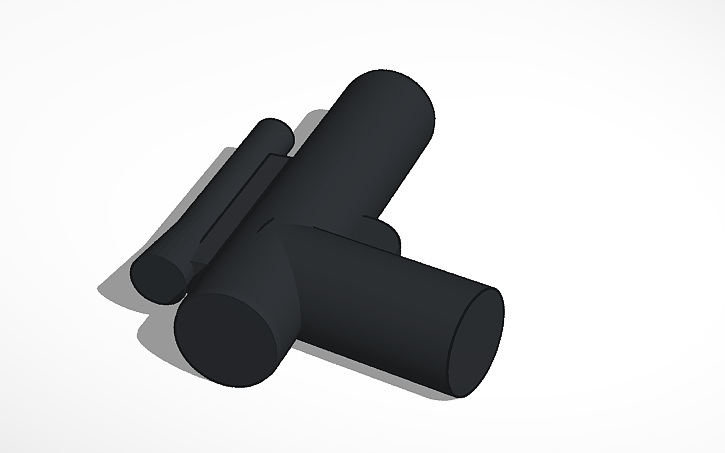 3D design lego gun - Tinkercad