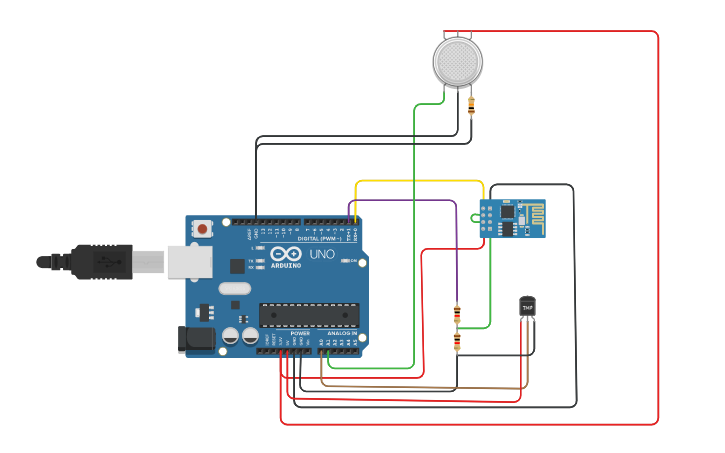Circuit design Combined | Tinkercad