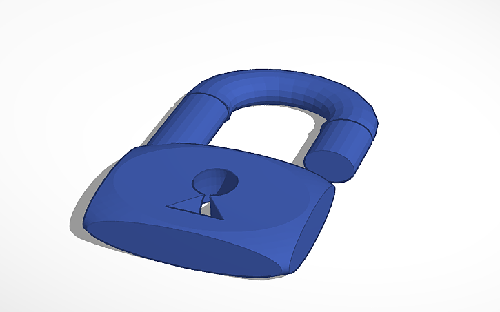 3d Design Lock Tinkercad