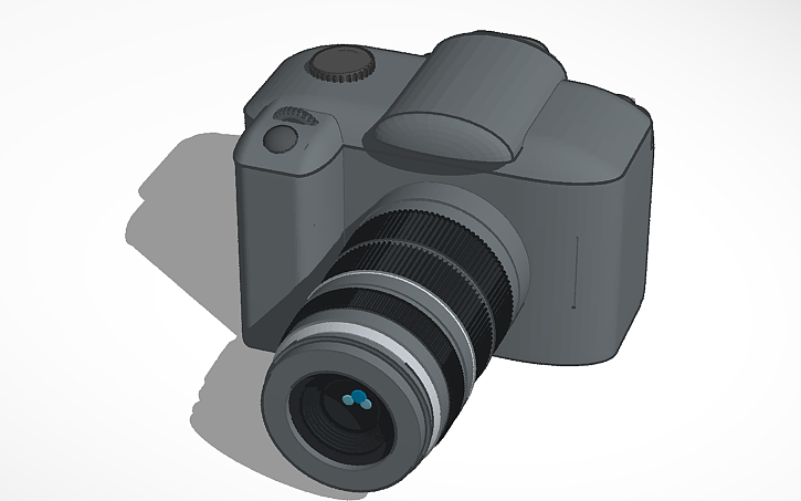 3D design Canon Camera | Tinkercad