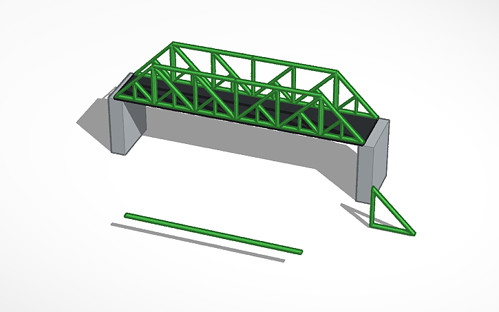 3D design Baltimore Truss - Tinkercad