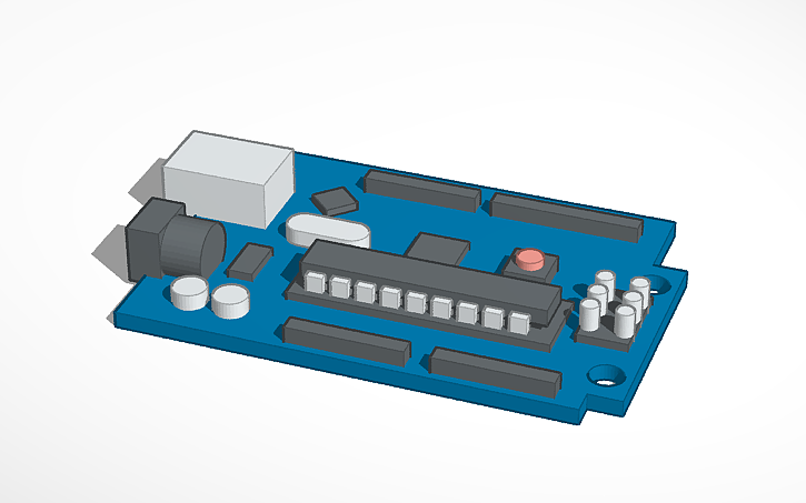 3D design Arduino - Tinkercad