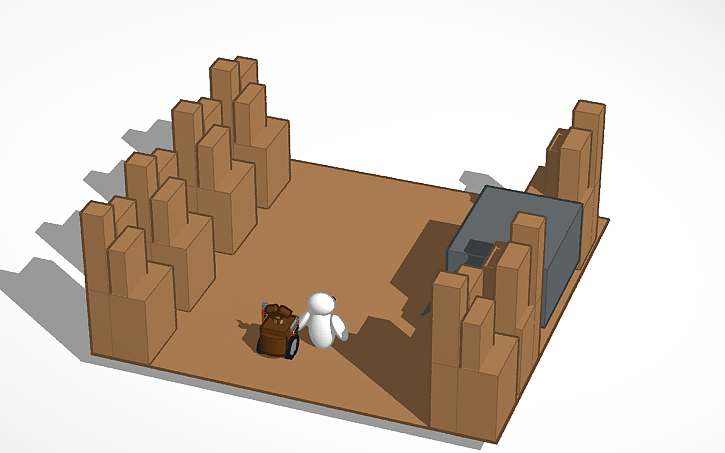 3D design Wall-E | Tinkercad