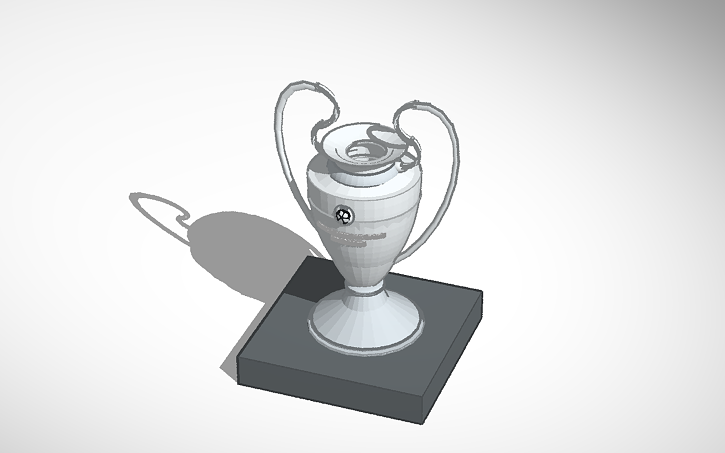 3D design CHAMPIONS CUP - Tinkercad