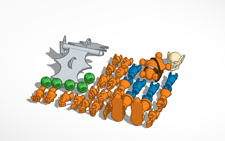 3D design Hob Goblin figure (Make the cape yourself) | Tinkercad