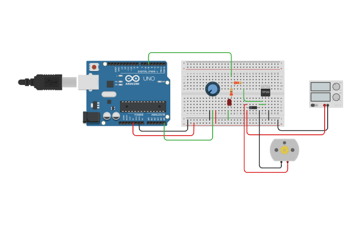 Circuit design Control PWM de motores CC (con etapa de potencia ...