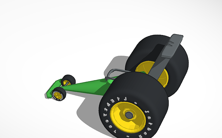 3D design simple dragster | Tinkercad