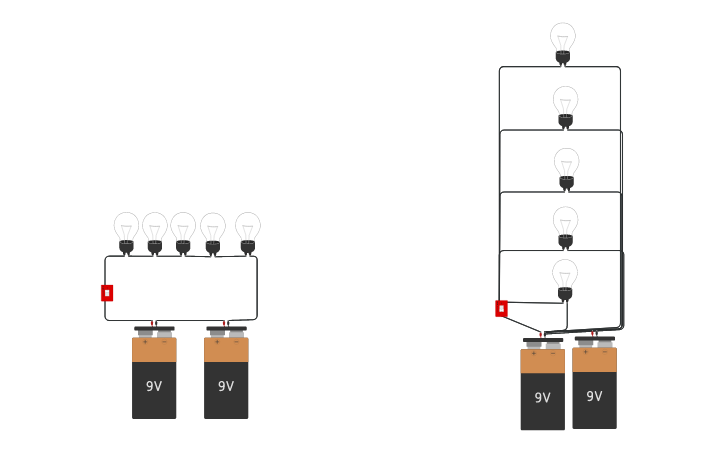 Circuit Design Series And Parallel Circuits Tinkercad