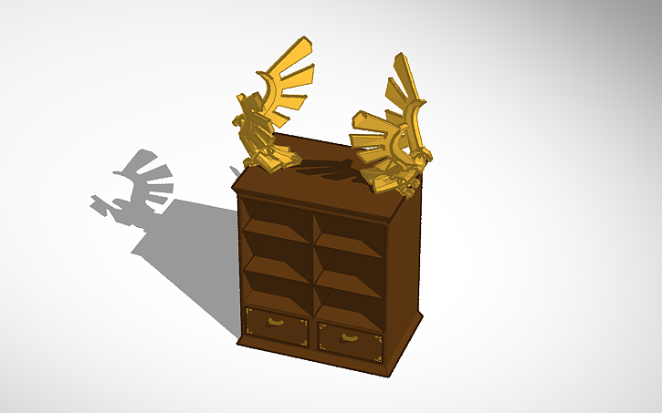 3D design My Trophy Case - Tinkercad