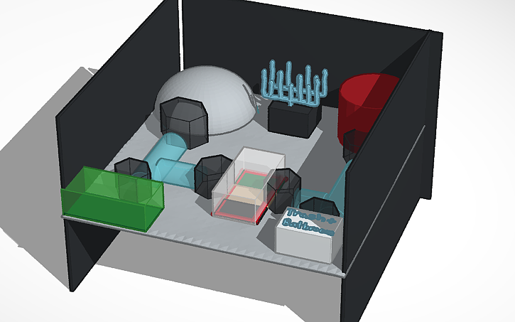 3D design Moon Base | Tinkercad