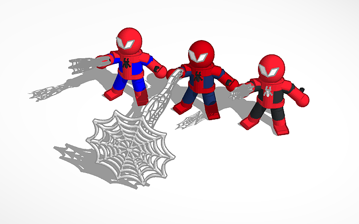 3D design Spider-Man No Way Home - Tinkercad