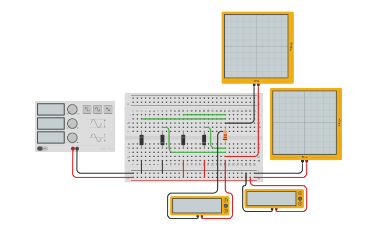Circuit design Rangkaian Penyearah Gelombang Penuh Dengan Dioda Bridge ...