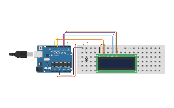 Circuit design Juego con Arduino - Tinkercad