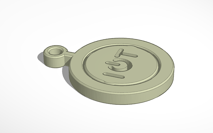 3D design IoT Keychain | Tinkercad
