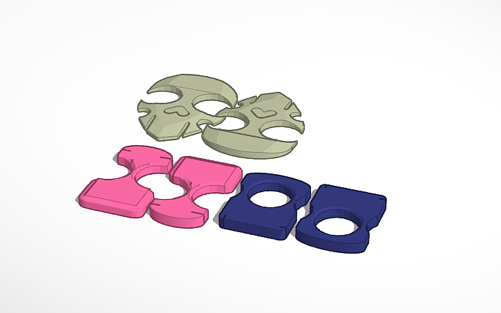 3D design Knuckle Dusters | Tinkercad
