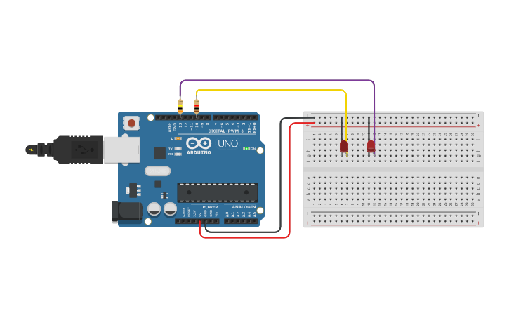 Circuit design Actividad 4 Silvia Nava - Tinkercad