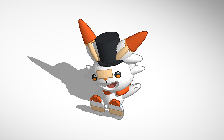 3D design Epic Scorbunny! : ) - Tinkercad