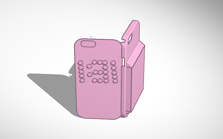3D design phone case - Tinkercad