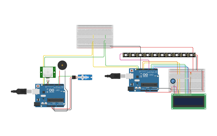 Circuit design Smart Anti Theft - Tinkercad