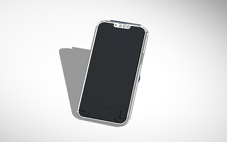 3D design iPhone 13 Pro Max - Tinkercad