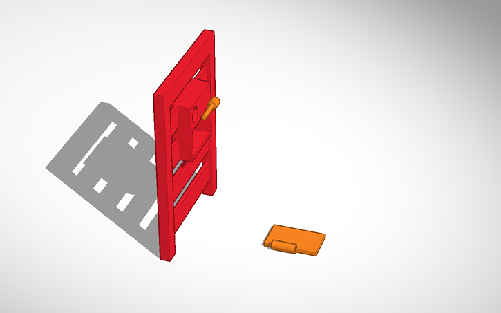 3D design Letter box - Tinkercad