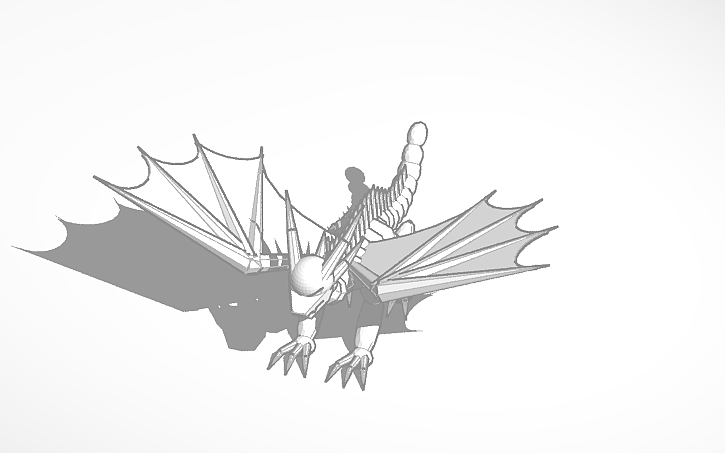 3D design dragon 2.0 | Tinkercad