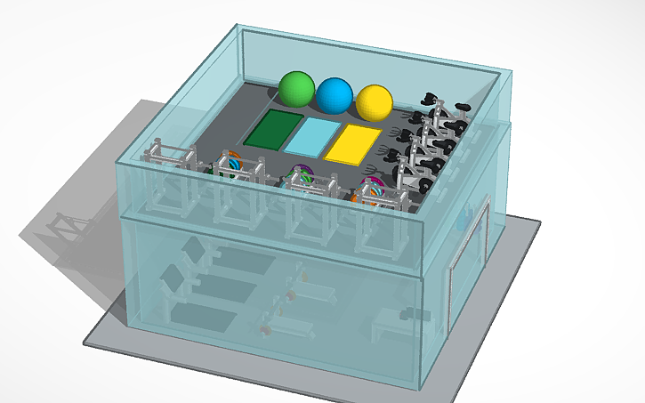 3D design gym espacial - Tinkercad
