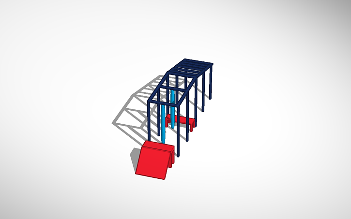 3D design American Ninja Warrior Play Set | Tinkercad