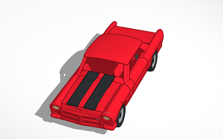 3D design mustang - Tinkercad