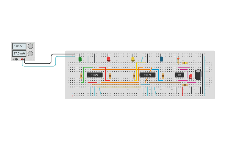 Circuit design Grand Elzing-Gogo - Tinkercad