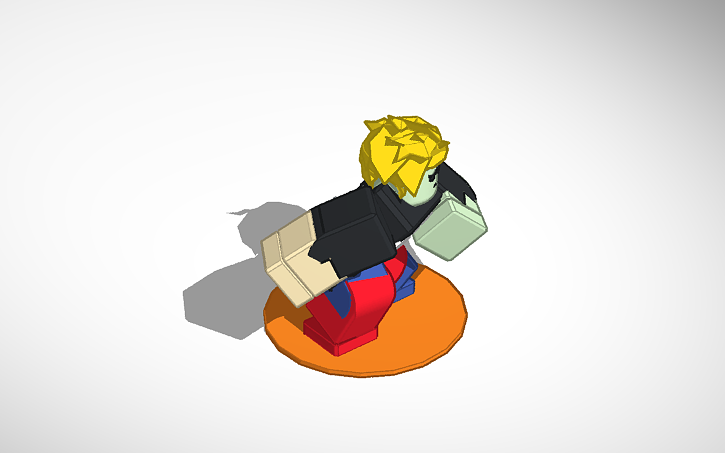 3D design Roblox Character - Tinkercad