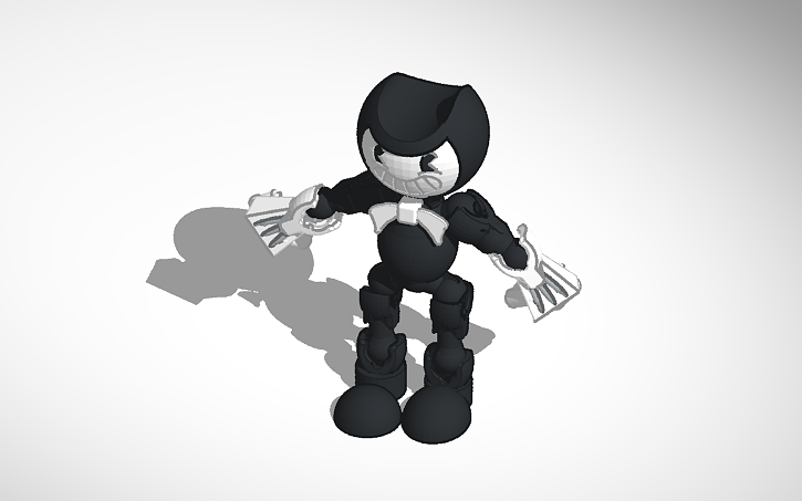 3D design Copy of 3D print ready Bendy from BATIM | Tinkercad