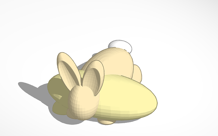 3D design Bunny Rabbit - Tinkercad