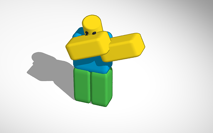 3D design Dab Meme - Tinkercad