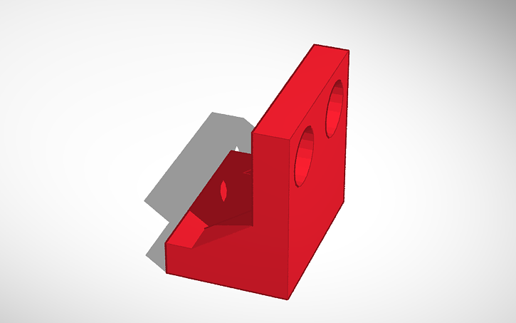 3D design Ultrasonic Distance Sensor Holder - Tinkercad