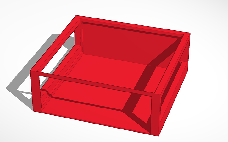 3D design GIF booth 8ft x 12ft - Tinkercad