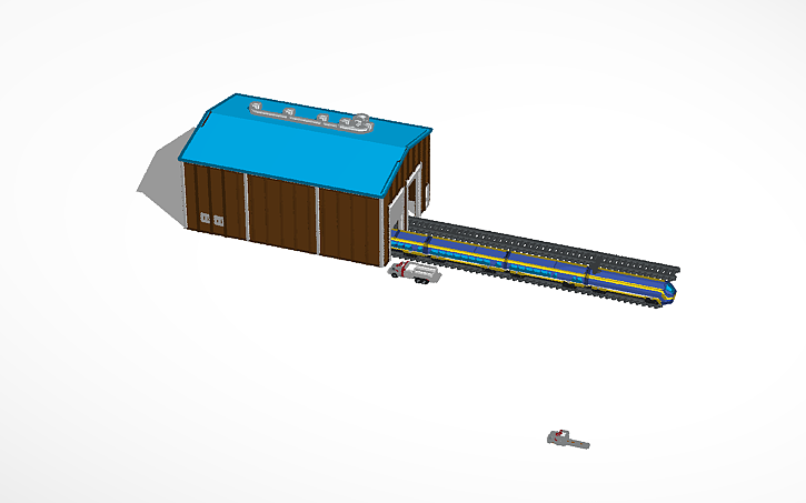 3D design Train Repair - Tinkercad