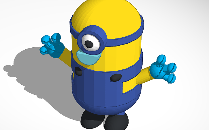 3D design MINION | Tinkercad