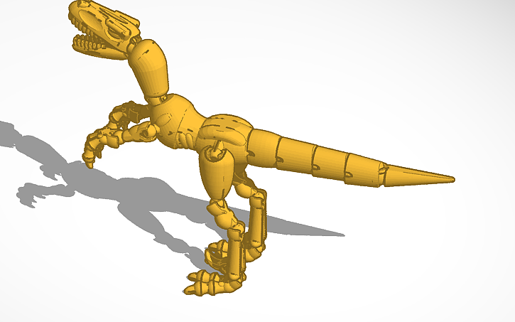3D design Dinosaurio | Tinkercad
